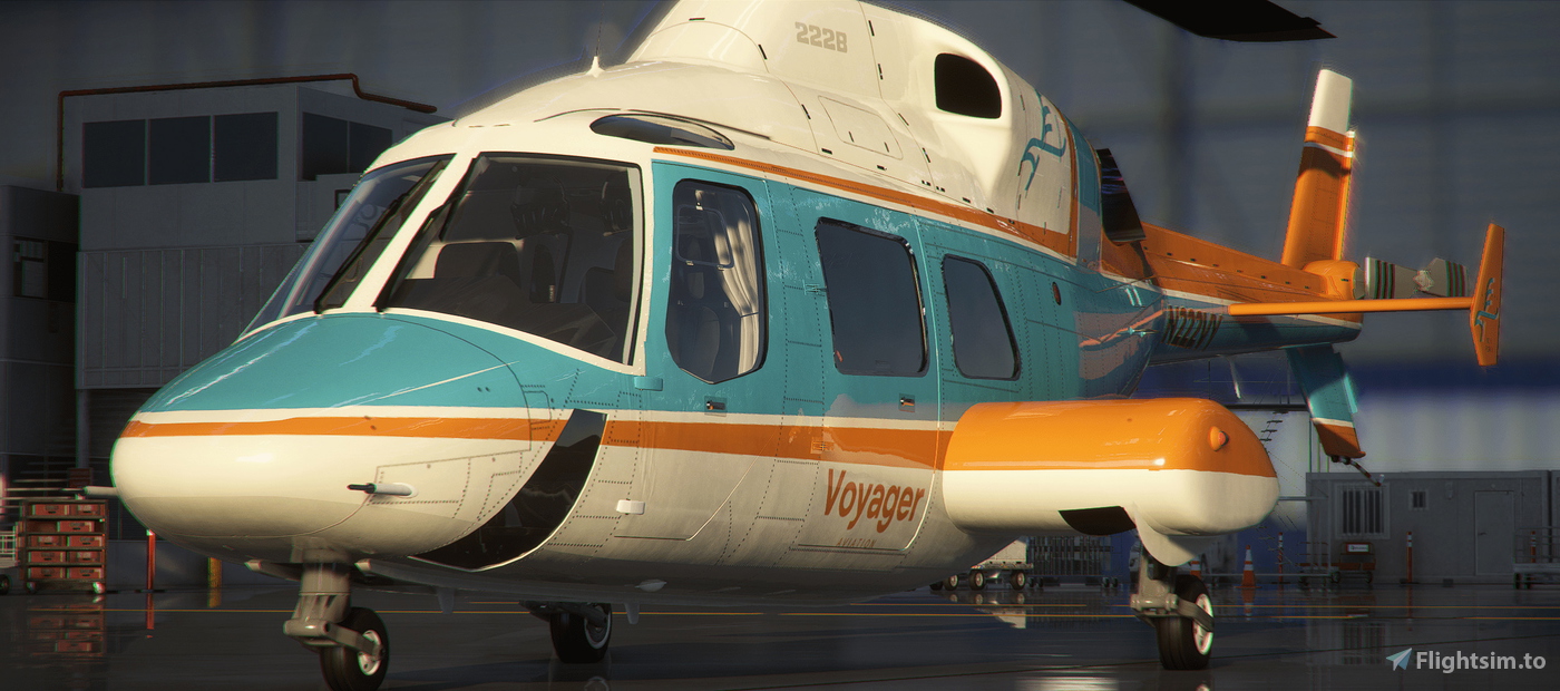 Cowansim Bell 222B | Voyager Aviation | N222VY for Microsoft Flight ...