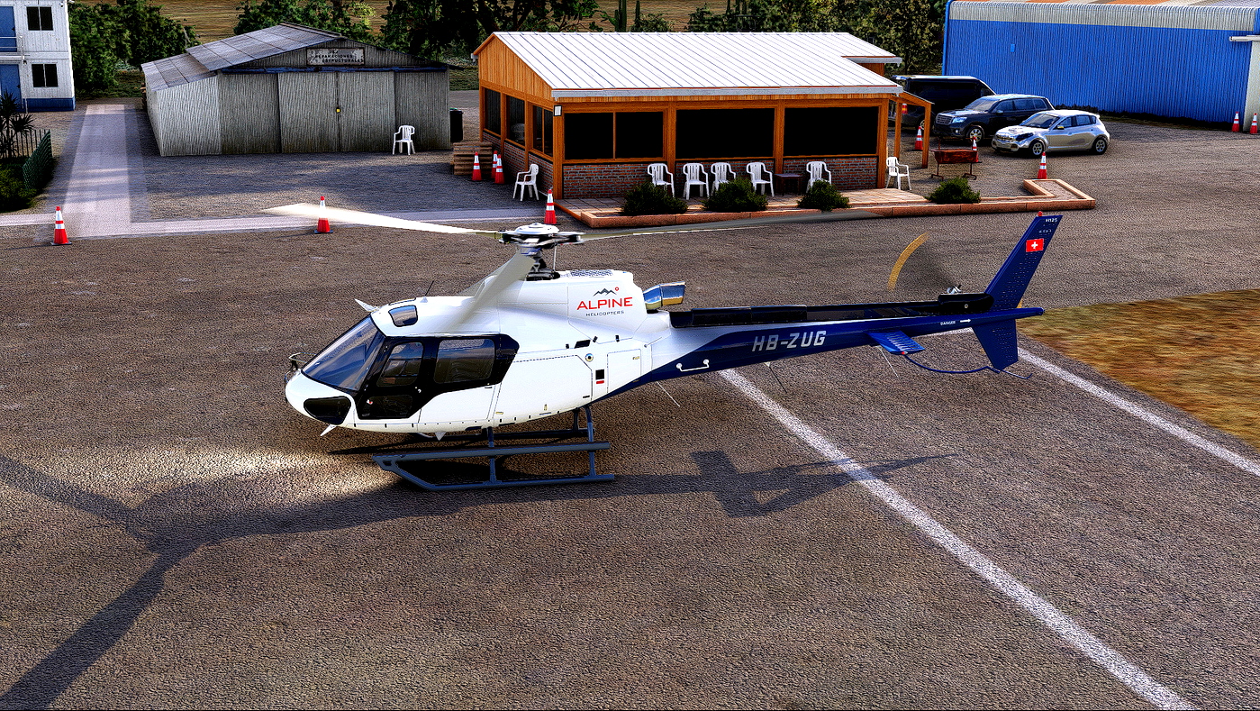 CowanSim H125 - Alpine Helicopters - HB-ZUG for Microsoft Flight ...