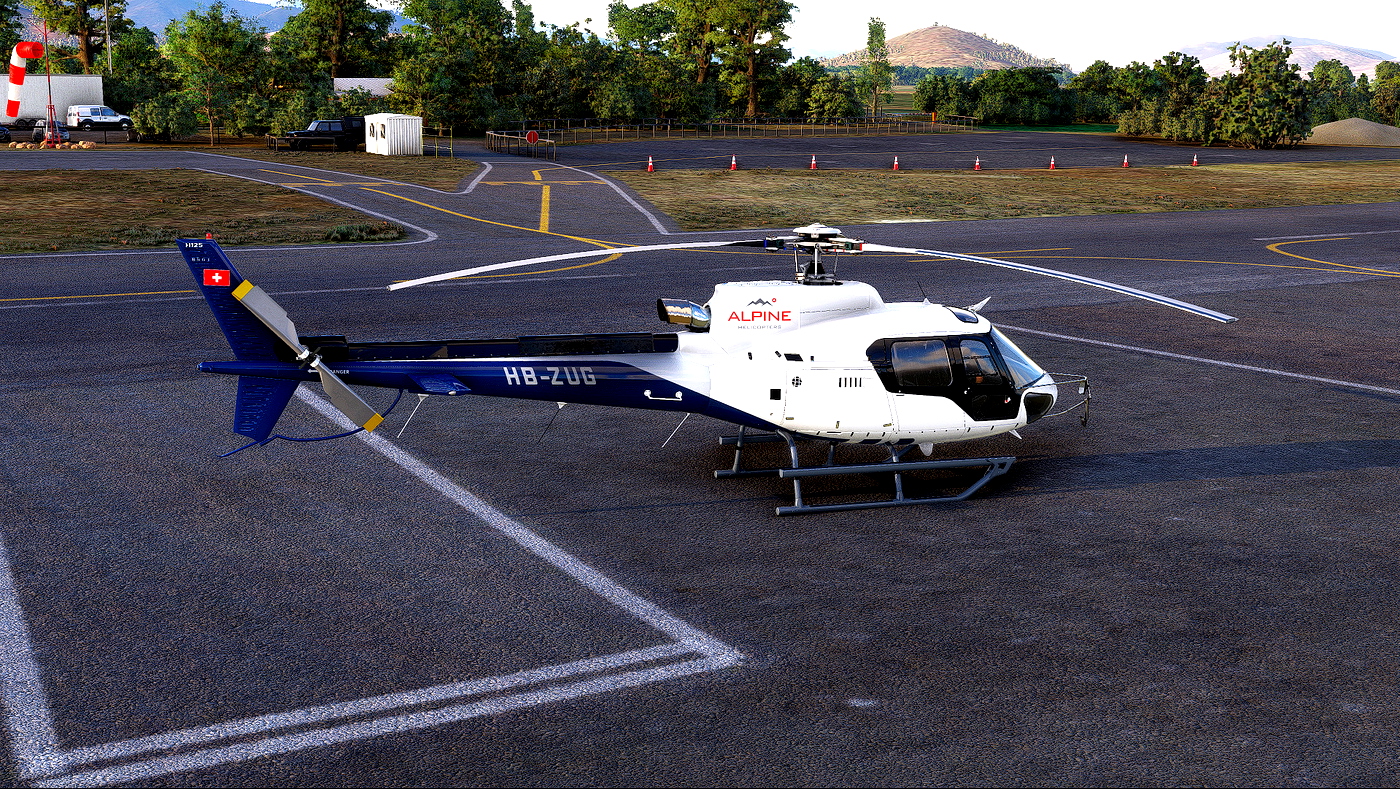 CowanSim H125 - Alpine Helicopters - HB-ZUG for Microsoft Flight ...