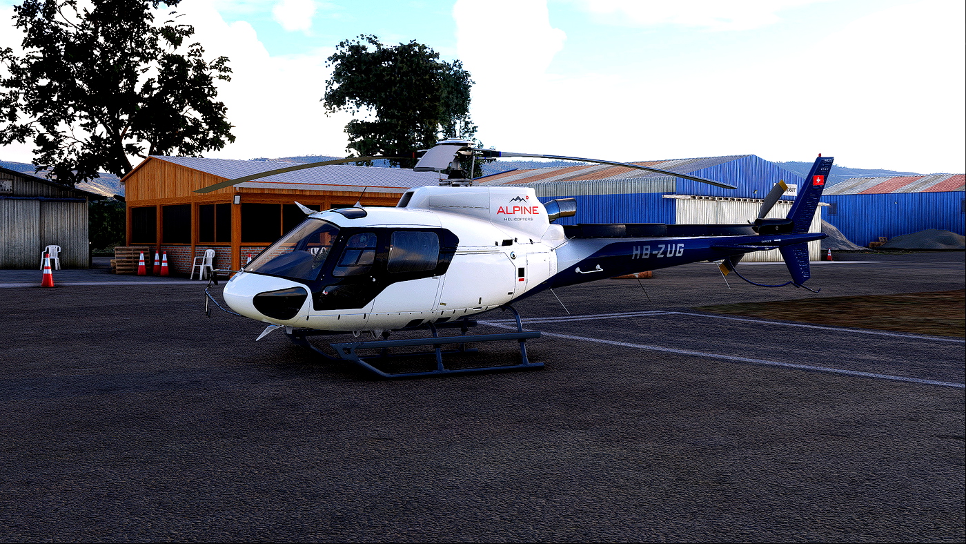 CowanSim H125 - Alpine Helicopters - HB-ZUG for Microsoft Flight ...