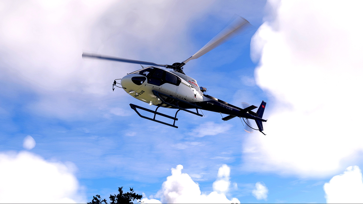 CowanSim H125 - Alpine Helicopters - HB-ZUG for Microsoft Flight ...