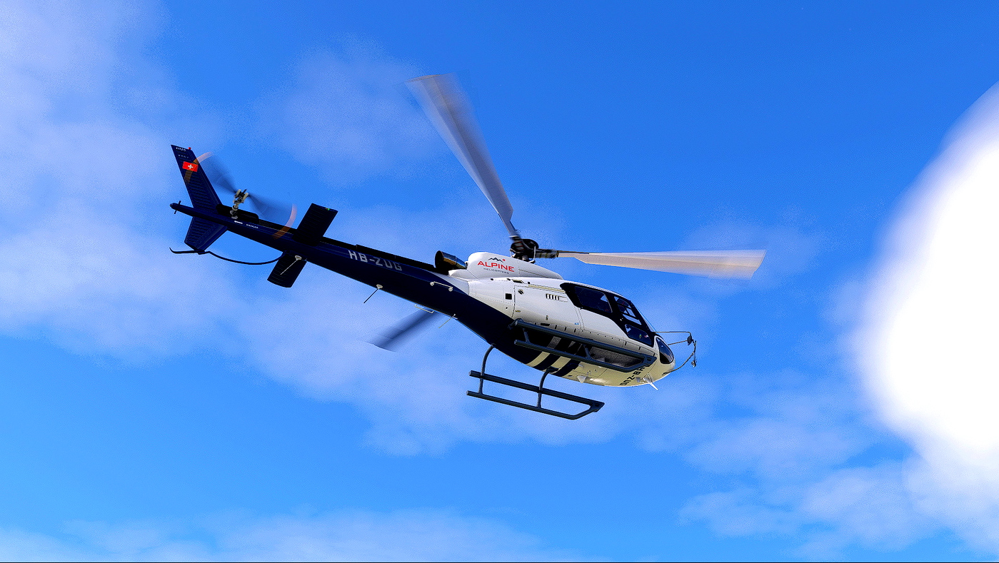 CowanSim H125 - Alpine Helicopters - HB-ZUG for Microsoft Flight ...