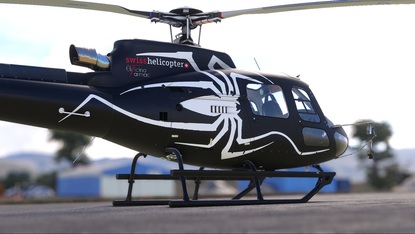 CowanSim H125 - Eliticino Tarmac - HB-ZOX for Microsoft Flight ...