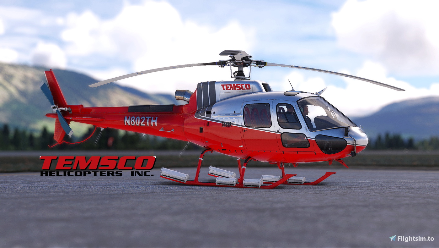 CowanSim H125 - Temsco Helicopters - Livery Package for Microsoft ...