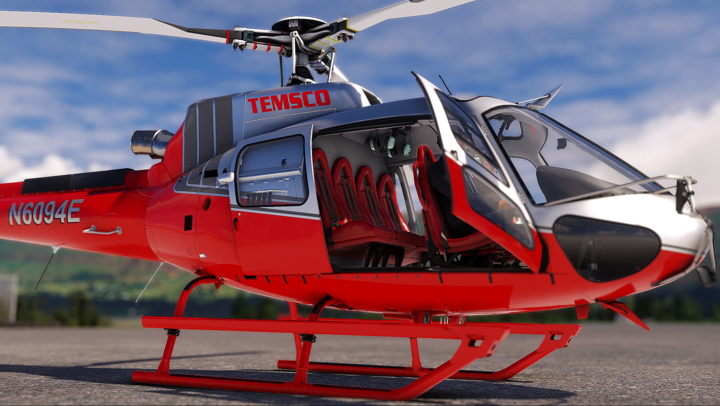 CowanSim H125 - Temsco Helicopters - Livery Package for Microsoft ...