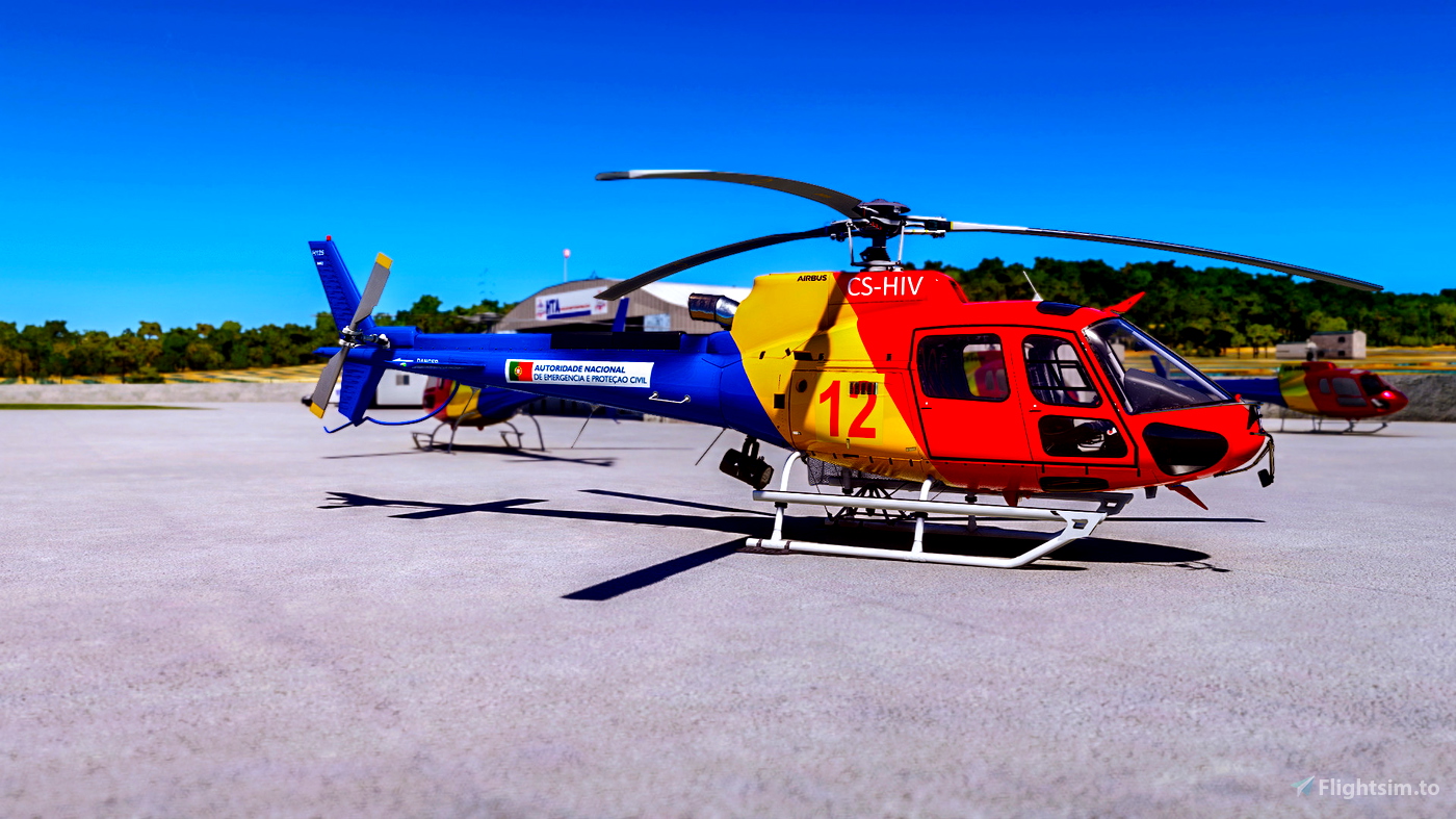 CowanSim H125 PT | CS-HIV HTA Helicopters | FS2020 High Quality Livery ...