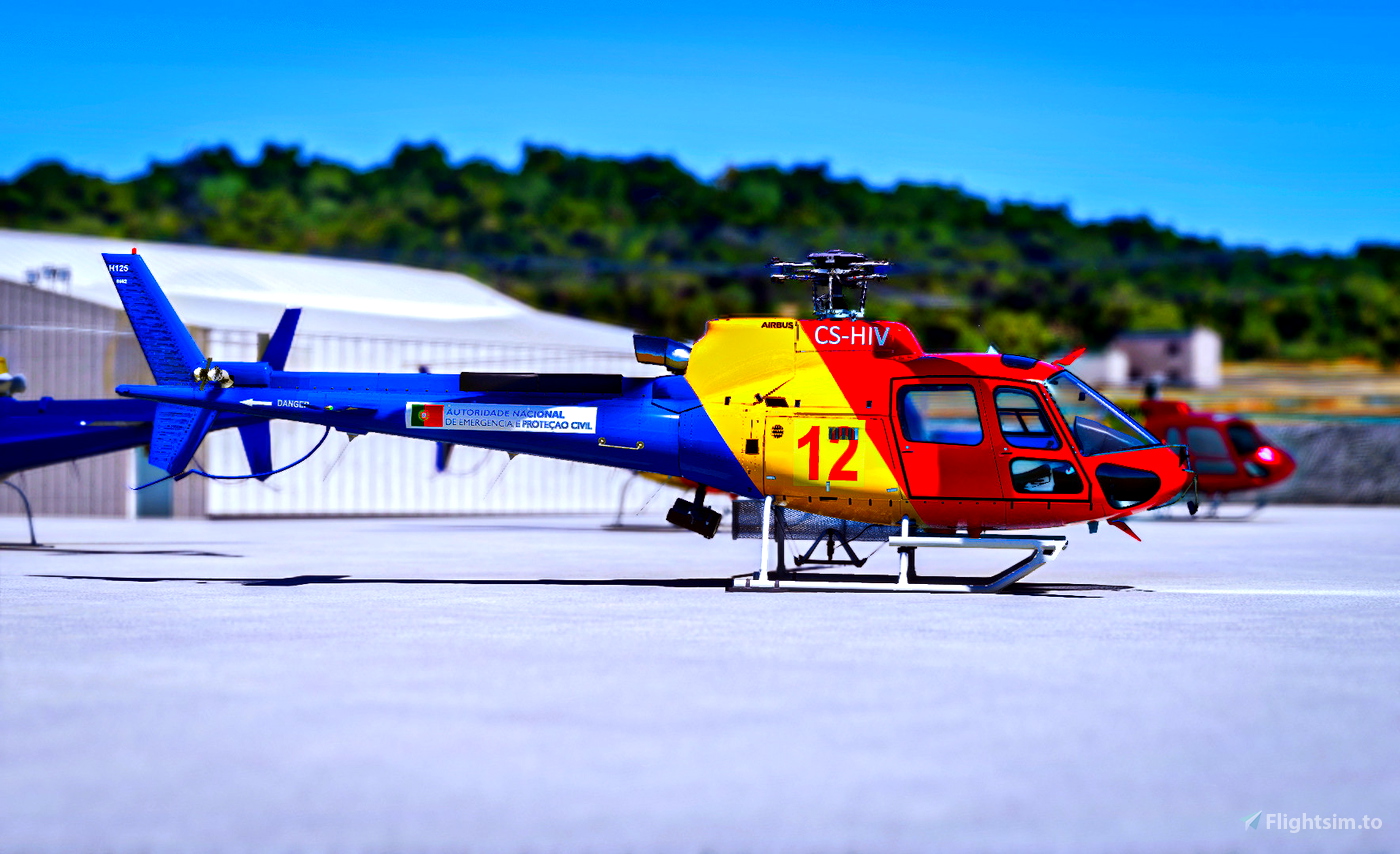 CowanSim H125 PT | CS-HIV HTA Helicopters | FS2020 High Quality Livery ...