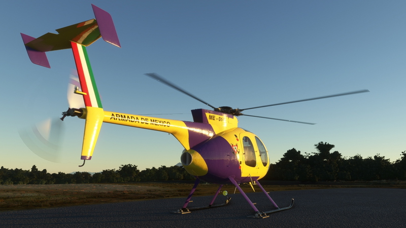Cowansim MD500E ARMADA DE MEXICO "ME-011" for Microsoft Flight ...