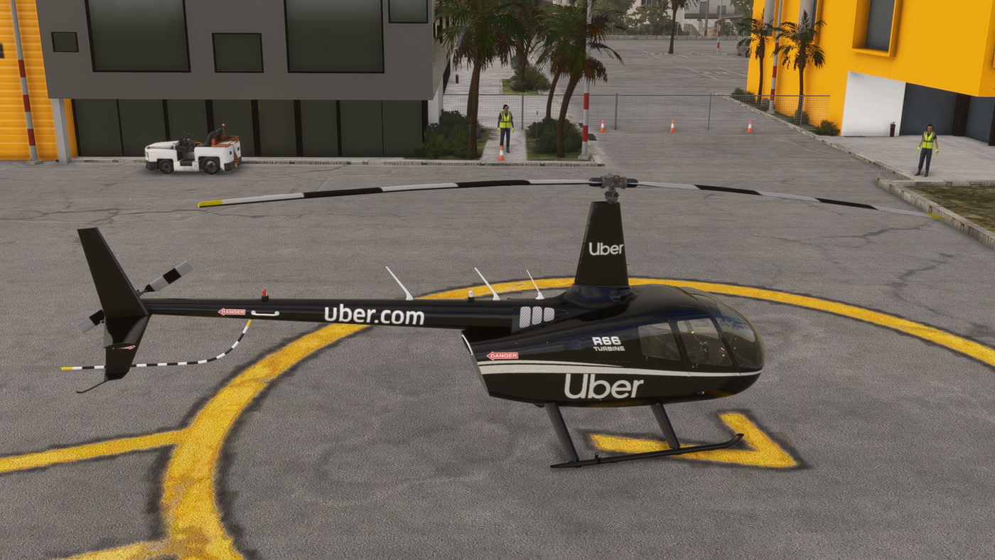 CowanSim R66 - UBER [4K] for Microsoft Flight Simulator | MSFS