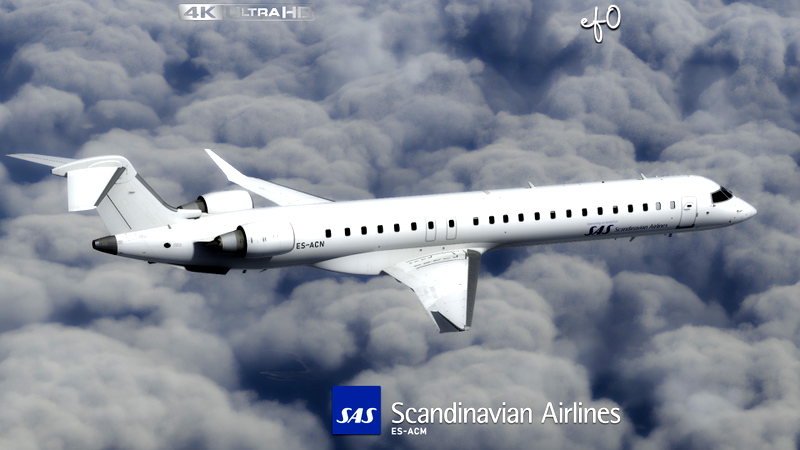 CRJ 900 | Scandinavian SAS | Xfly & CityJet Package [4K - Cabin] for ...