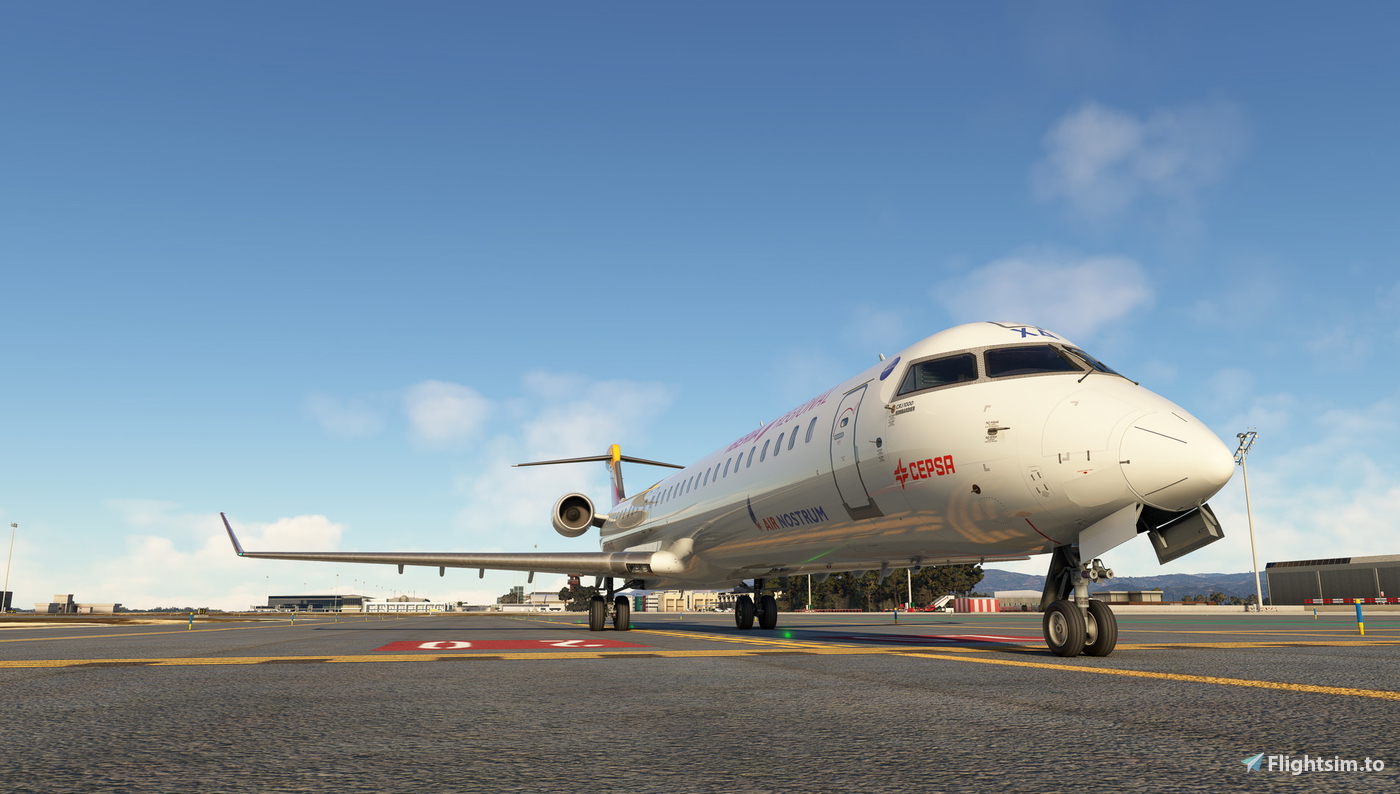 [CRJ V2 ONLY] - CRJ1000 AIR NOSTRUM - EC-MXA - 4K for Microsoft Flight ...
