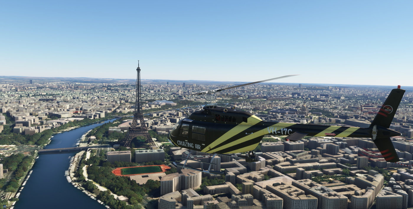 Cruizing Air - ( Cowan Sim 206B3 Helicopter ) VH-17C for Microsoft ...