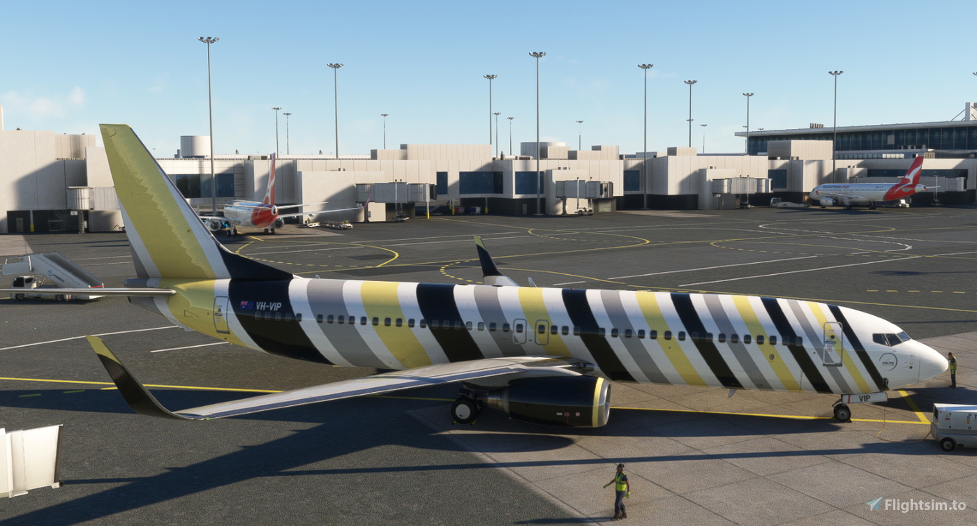 Cruizing Air ( PMDG B737 BBJ ) VH-VIP para Microsoft Flight Simulator ...