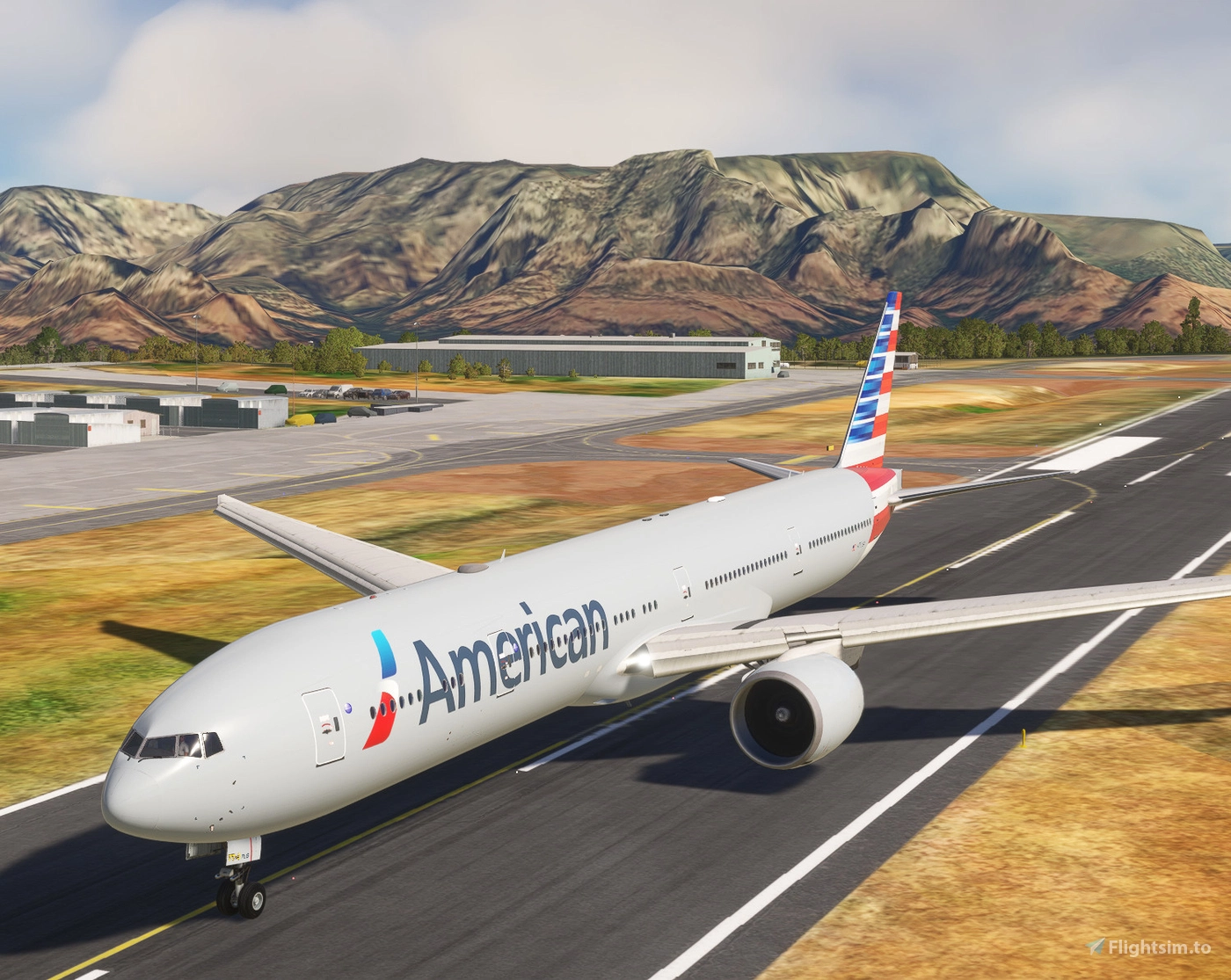 CS 777-300ER | American Airlines | 8K for Microsoft Flight Simulator | MSFS