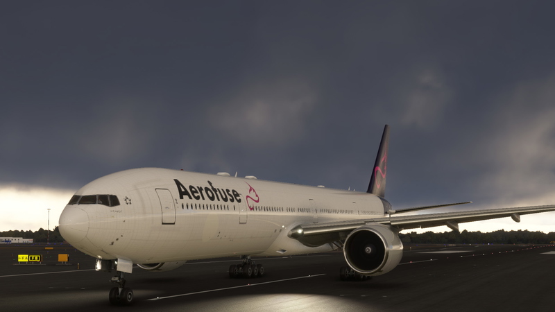 CS 777-300ER Aerofuse Livery for Microsoft Flight Simulator | MSFS