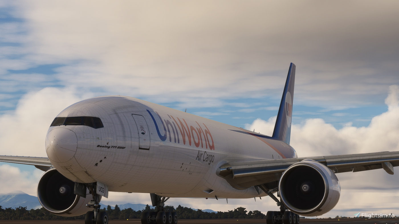 CS Boeing 777F UniWorld Air Cargo for Microsoft Flight Simulator | MSFS