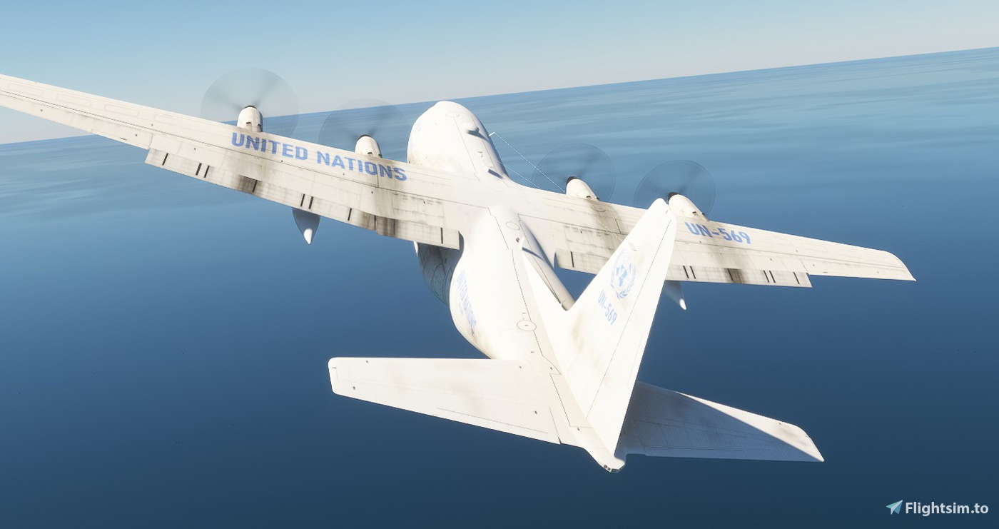 CS C130-H United Nations UN-569 (weathered version) dla Microsoft ...