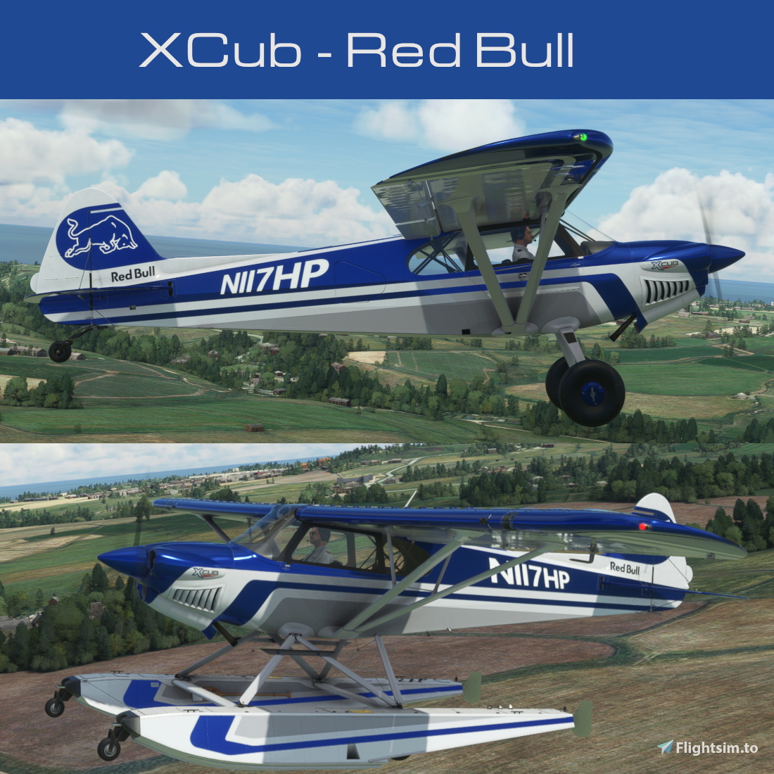 Cub Crafter X-Cub - Red Bull - MSFS Add-on - Flightsim.to