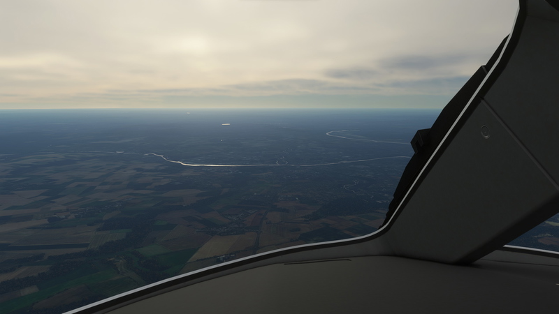 Custom Camera Boeing 787-9 Horison Simulation 对于 Microsoft Flight ...