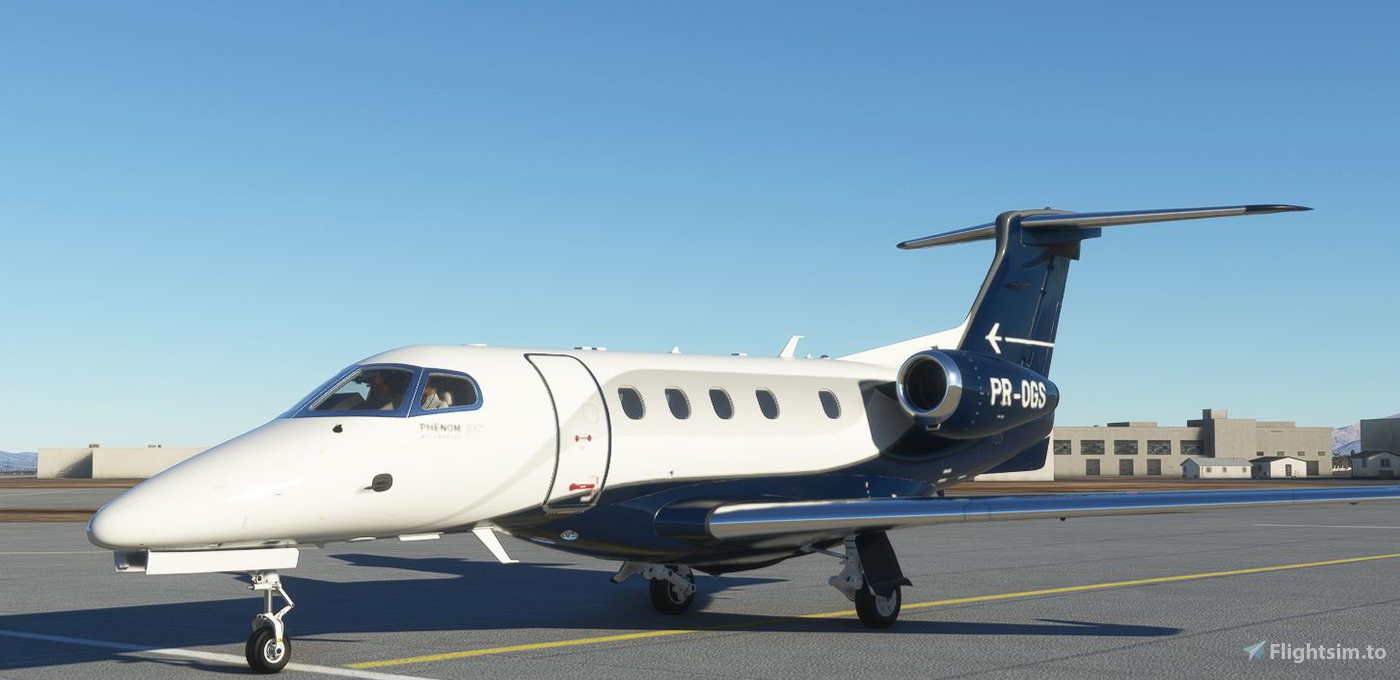 Custom Camera Views Phenom 300e for Microsoft Flight Simulator | MSFS