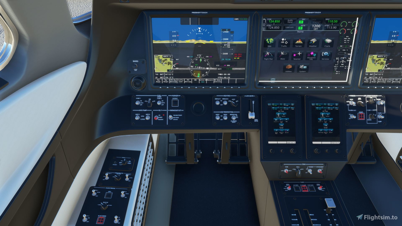 Custom Camera Views Phenom 300e for Microsoft Flight Simulator | MSFS