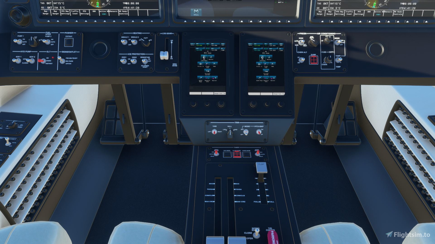 Custom Camera Views Phenom 300e for Microsoft Flight Simulator | MSFS
