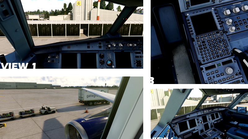 Custom Views for Fenix Simulations A320 on Microsoft Flight Simulator