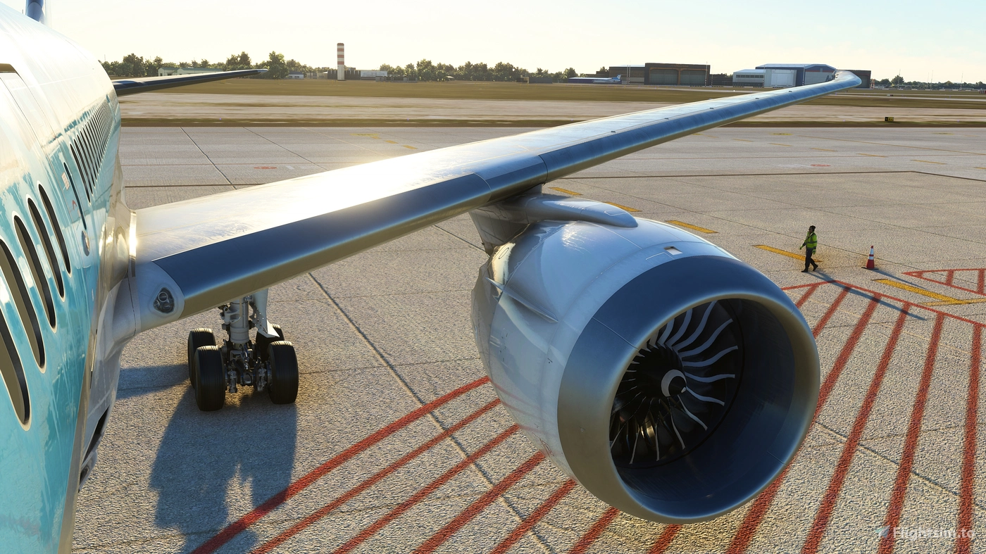 Custom wing views Horizon Simulation B787-9 for Microsoft Flight ...
