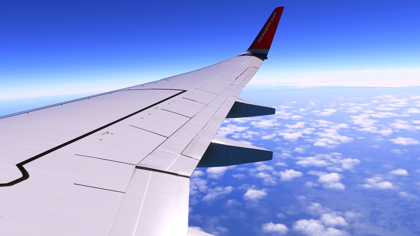 Custom Wing Views B738 for Microsoft Flight Simulator | MSFS