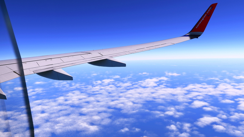 Custom Wing Views B738 for Microsoft Flight Simulator | MSFS