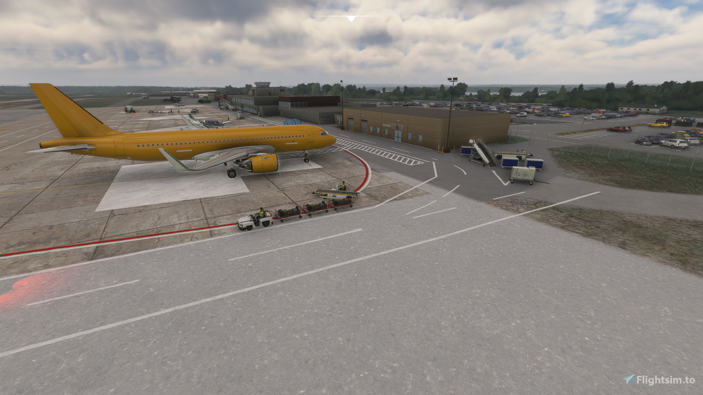 CYFC Fredericton airport for Microsoft Flight Simulator | MSFS