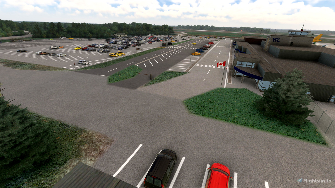 CYFC Fredericton airport for Microsoft Flight Simulator | MSFS