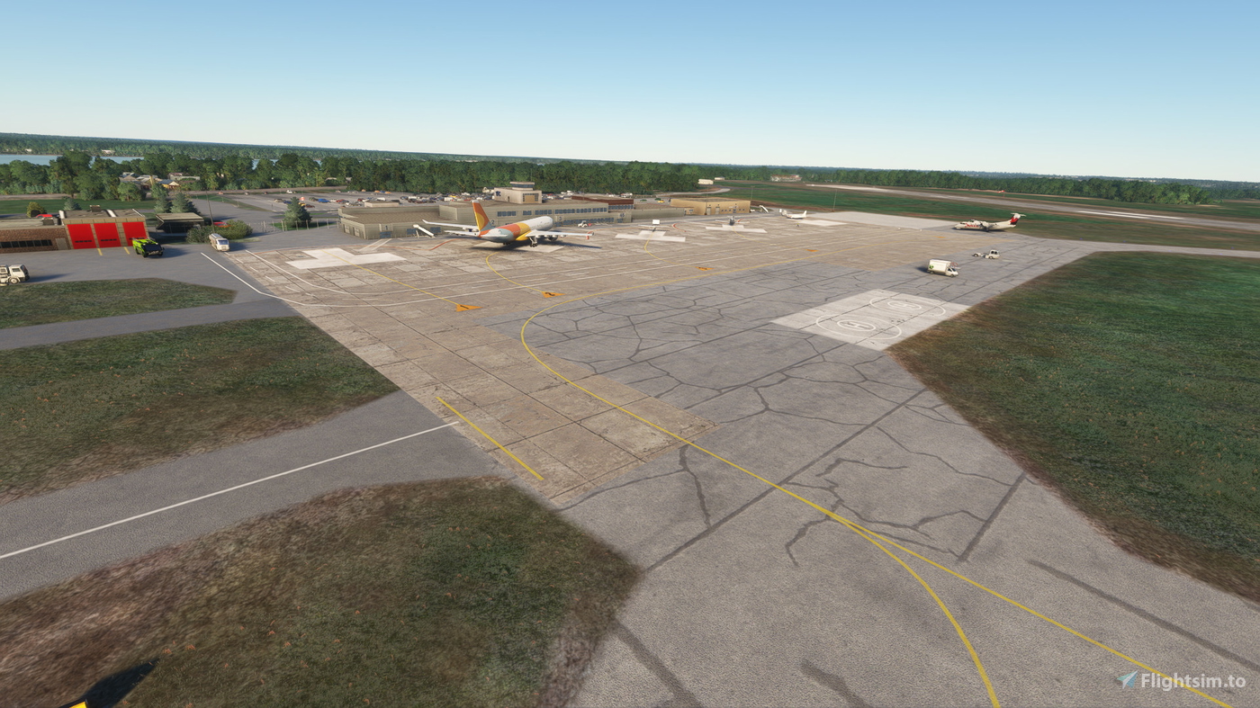 CYFC Fredericton airport for Microsoft Flight Simulator | MSFS
