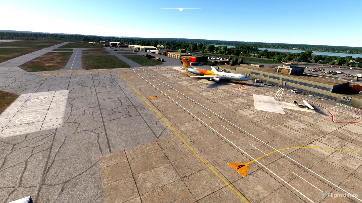 CYFC Fredericton airport for Microsoft Flight Simulator | MSFS