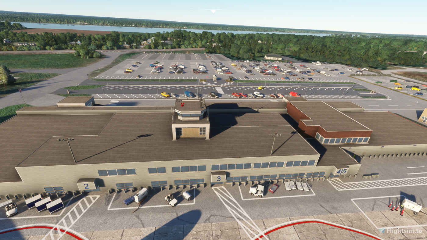 CYFC Fredericton airport for Microsoft Flight Simulator | MSFS