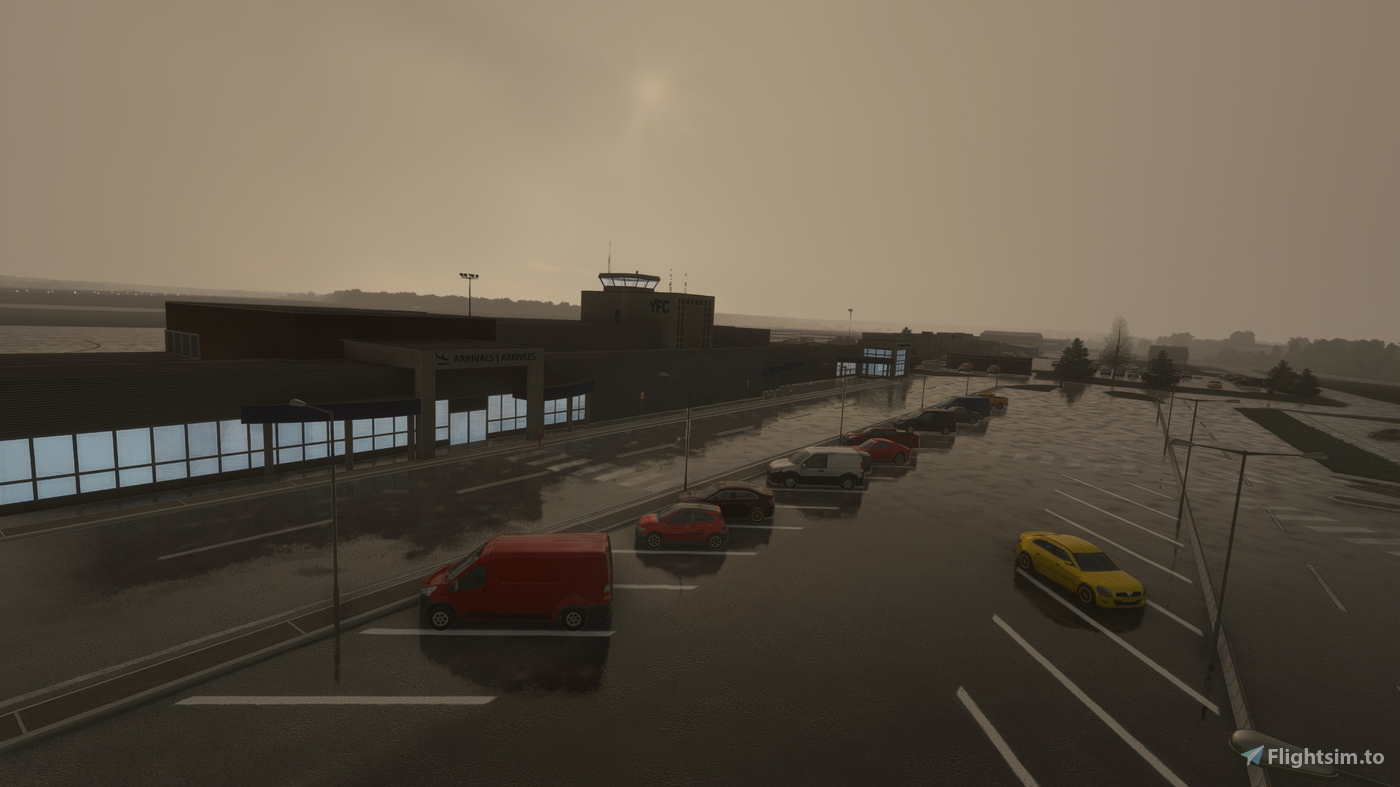 CYFC Fredericton airport for Microsoft Flight Simulator | MSFS