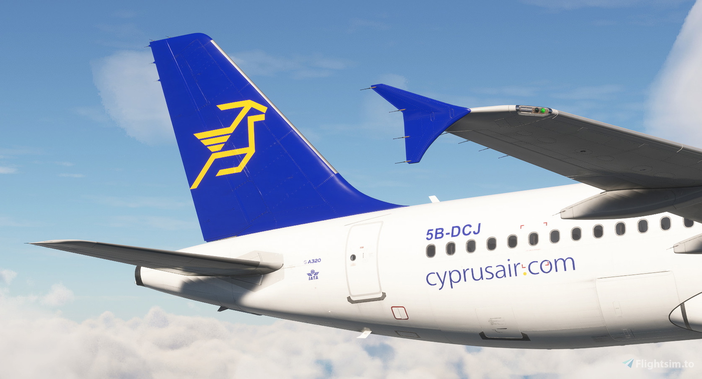 Cyprus Airways 5B-DCJ 'Amathus' (Mouflon Livery) | Fenix A320 IAE (V2B2 ...