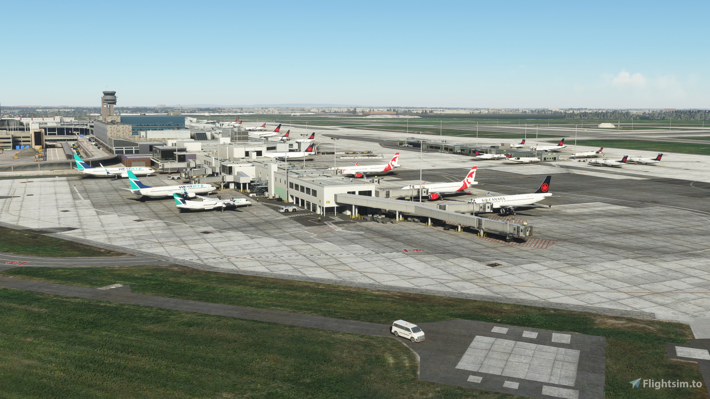 CYUL FSLTL Static Aircraft for Microsoft Flight Simulator | MSFS