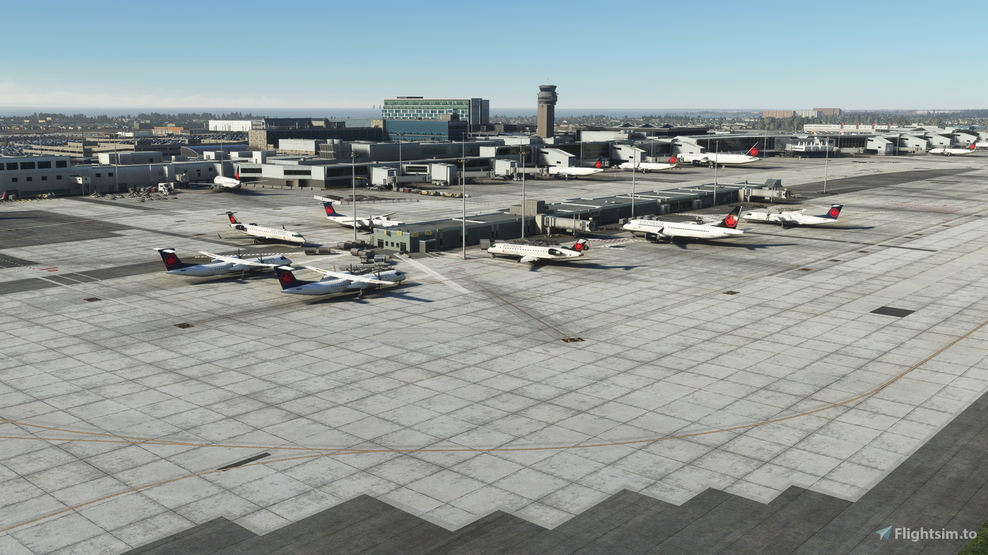 CYUL FSLTL Static Aircraft for Microsoft Flight Simulator | MSFS