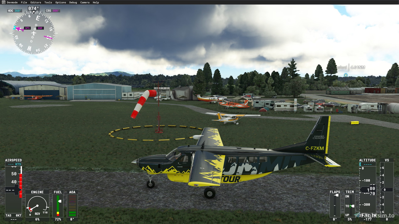 CYXA - Skydive Vancouver Airstrip for Microsoft Flight Simulator | MSFS