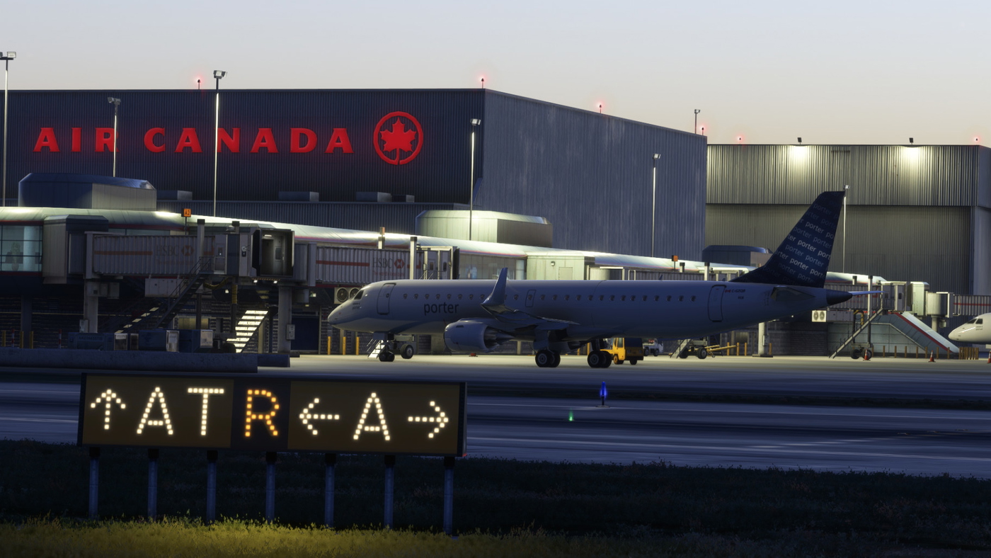 CYYZ Toronto FSLTL Static Aircraft for Microsoft Flight Simulator | MSFS