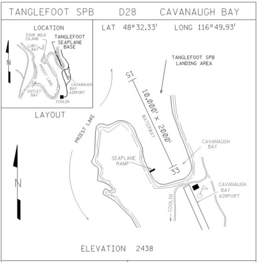 D28 – Tanglefoot Seaplane Base, Idaho для Microsoft Flight Simulator | MSFS