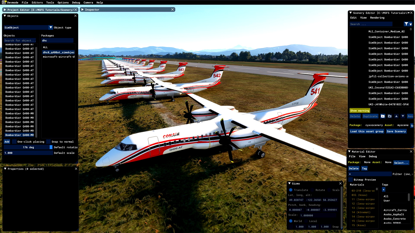 Dash 8-400 AT/MRE SimObject for Microsoft Flight Simulator | MSFS