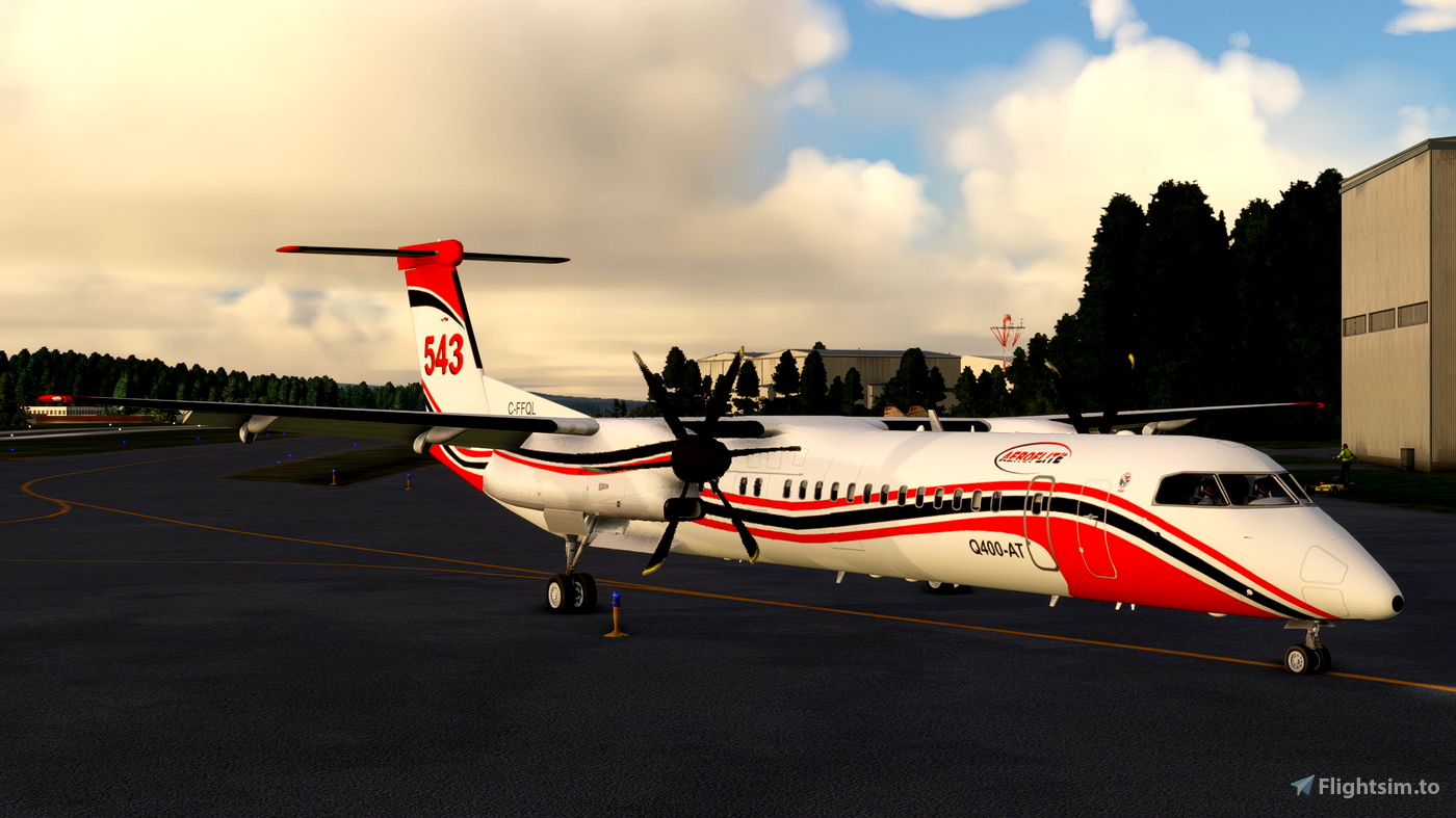 Dash 8-Q400-AT Aeroflite Livery Package for Microsoft Flight Simulator ...