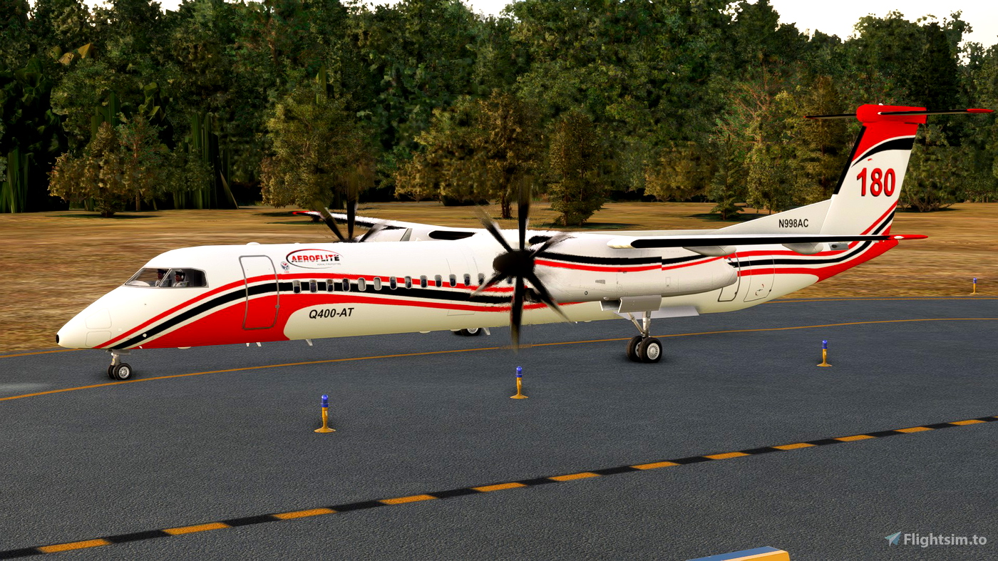 Dash 8-Q400-AT Aeroflite Livery Package for Microsoft Flight Simulator ...