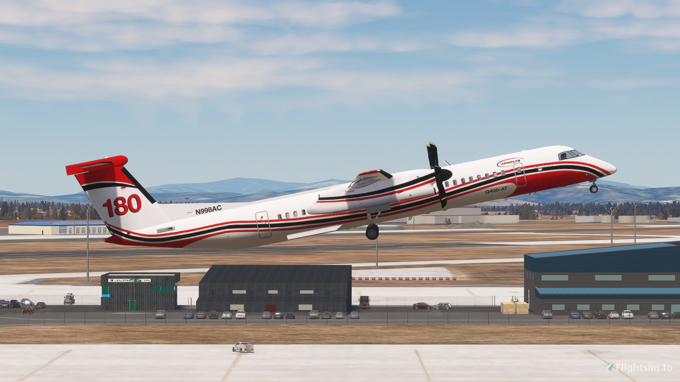 Dash 8-Q400-AT Aeroflite Livery Package for Microsoft Flight Simulator ...