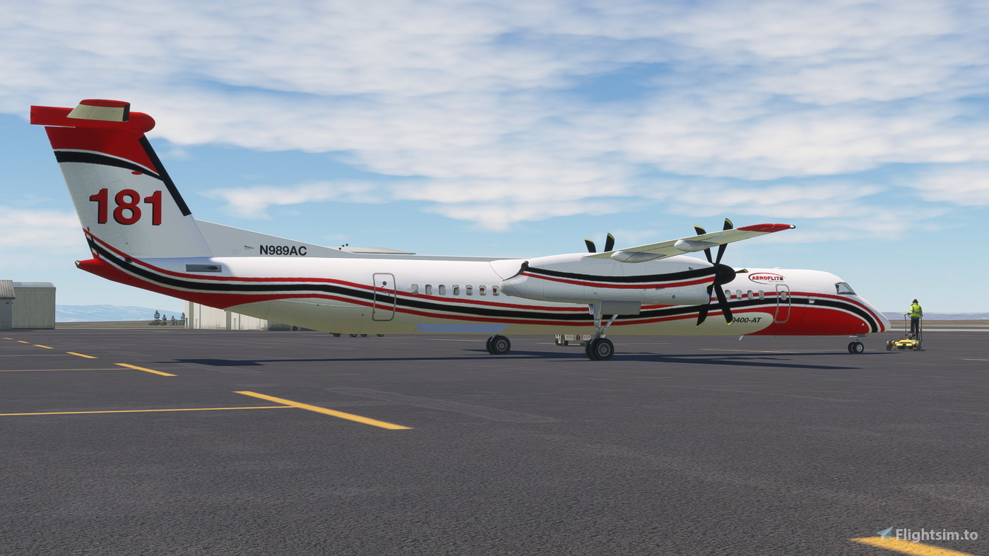 Dash 8-Q400-AT Aeroflite Livery Package for Microsoft Flight Simulator ...