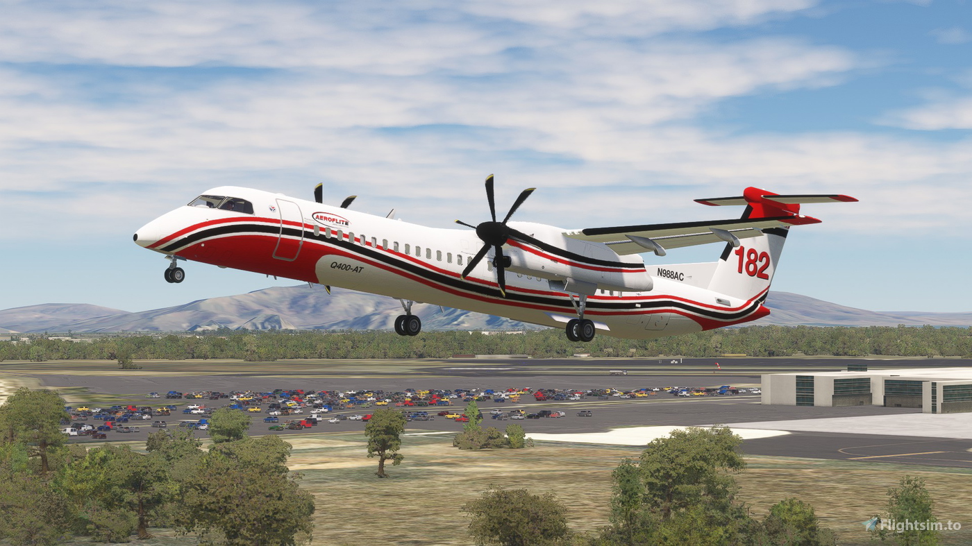 Dash 8-Q400-AT Aeroflite Livery Package for Microsoft Flight Simulator ...