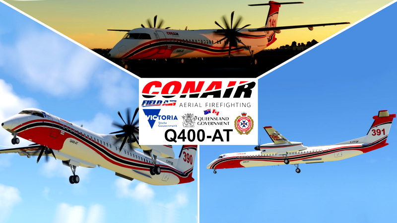 Dash-8-Q400 Liveries for Microsoft Flight Simulator | MSFS