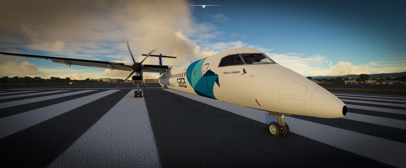Dash-8 Q400 SATA Azores (4K) for Microsoft Flight Simulator | MSFS